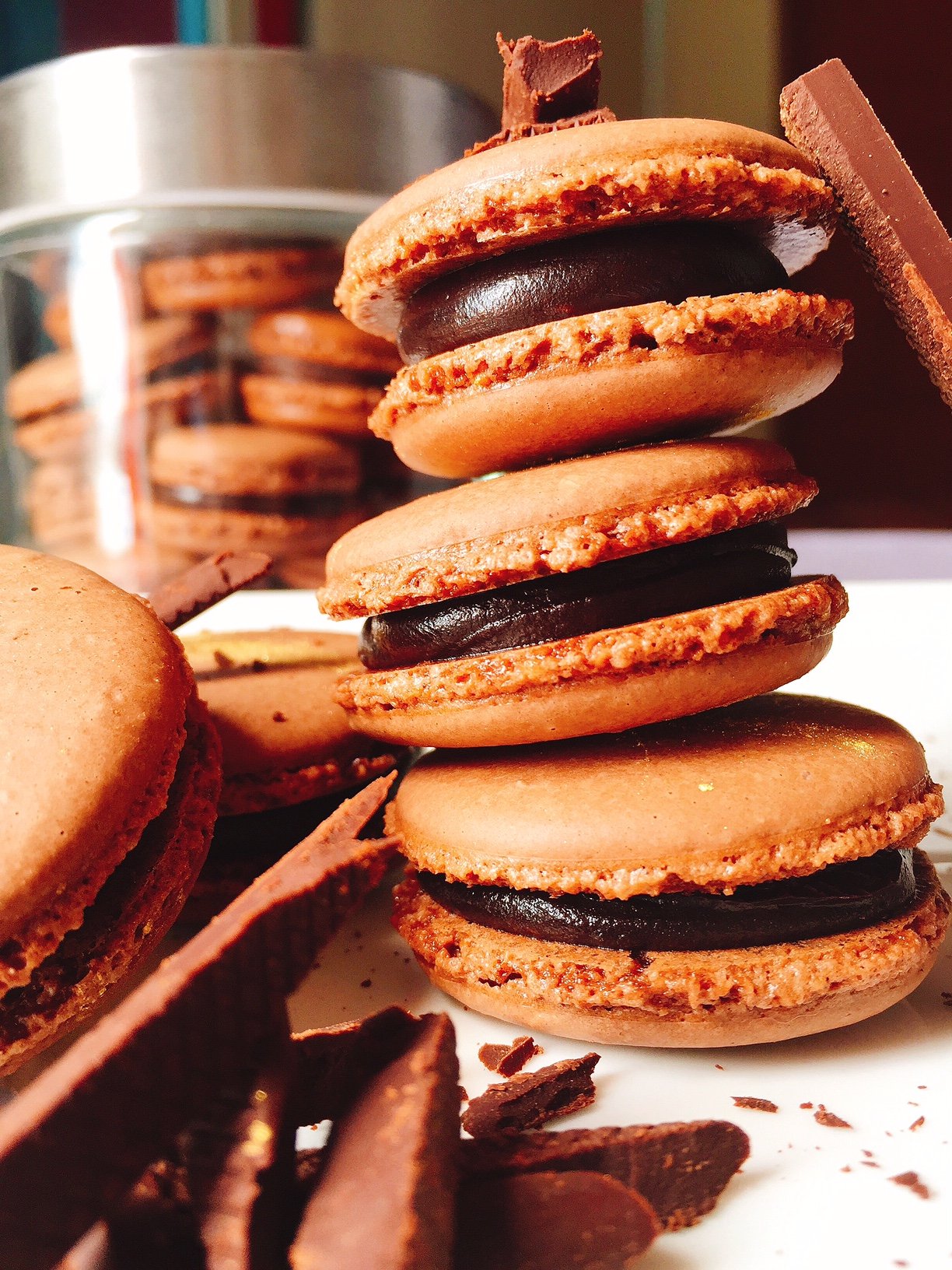 Resep Membuat Kue Kering Macaron Coklat Enak dan Mudah