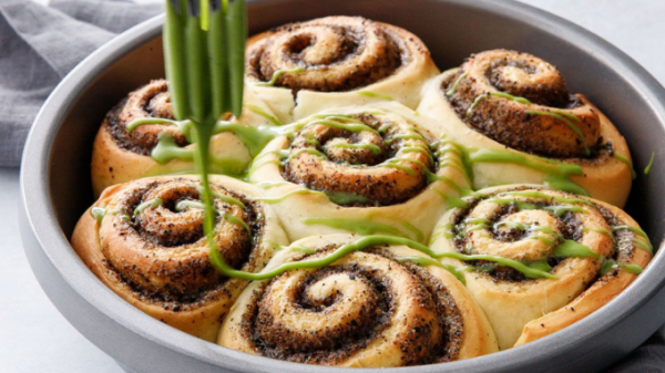 Resep Cinnamon Roll Rasa Matcha Praktis & Lezat!